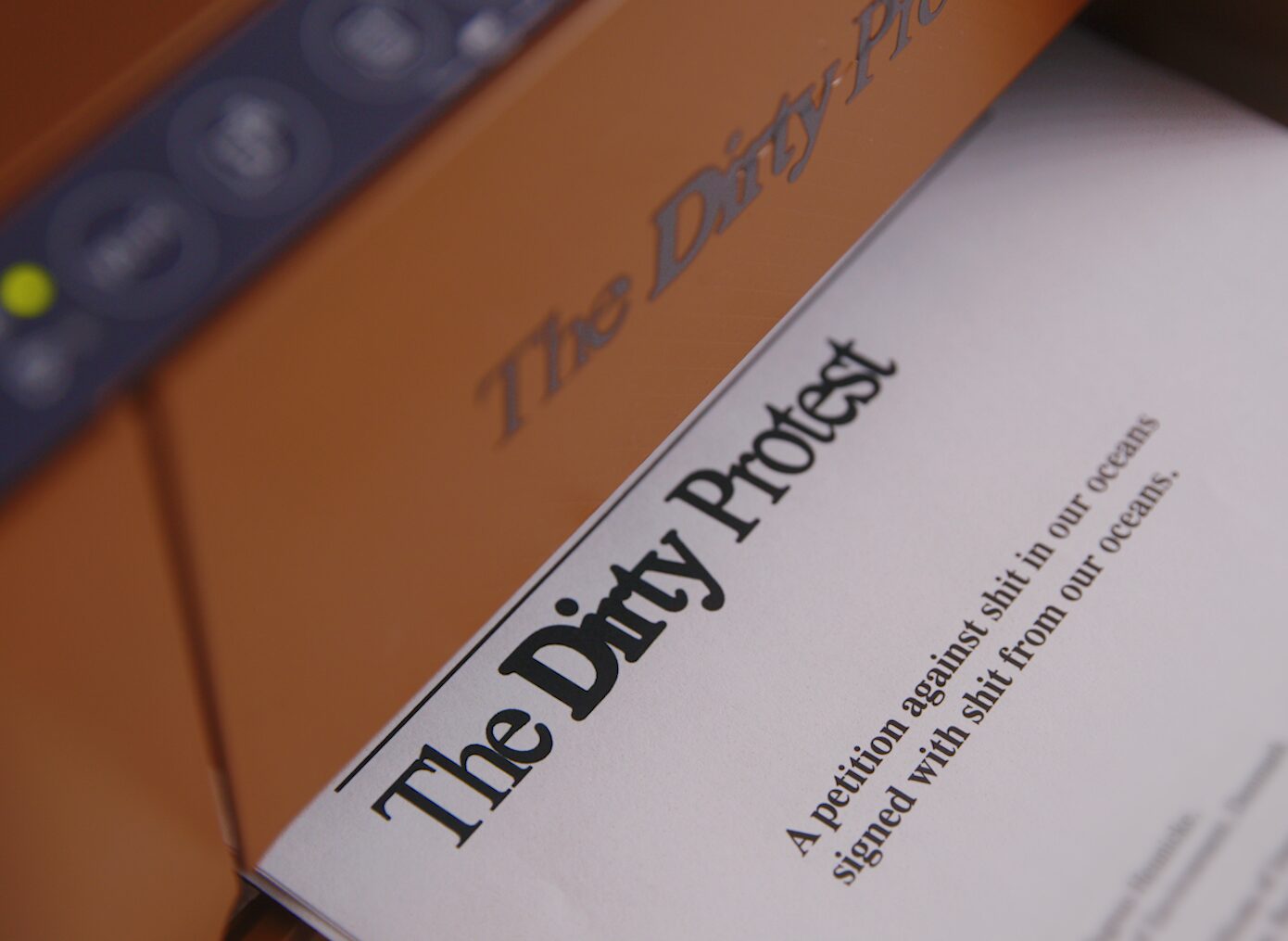 Sign Against Sewage Pollution: The Dirty Protest Petition You Sign with ...