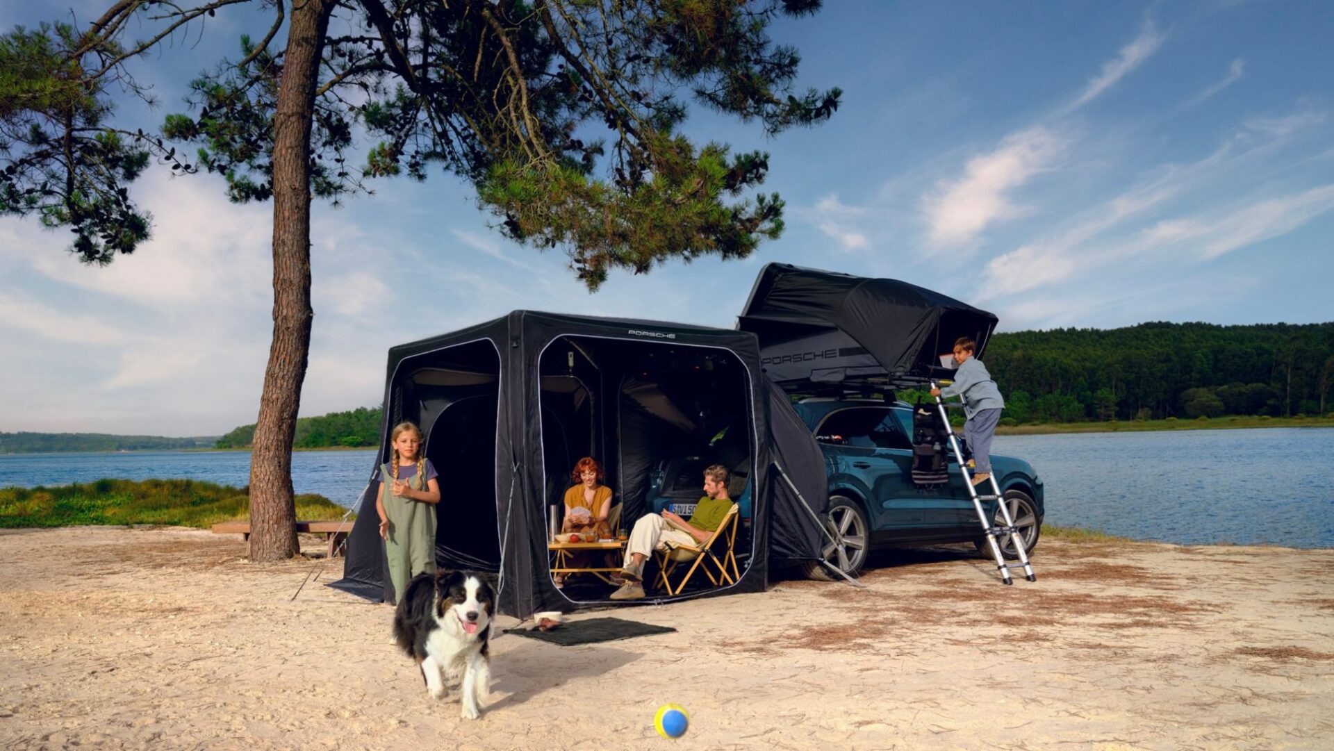 Discover Freedom and Adventure with the New Porsche Canopy Tent ...
