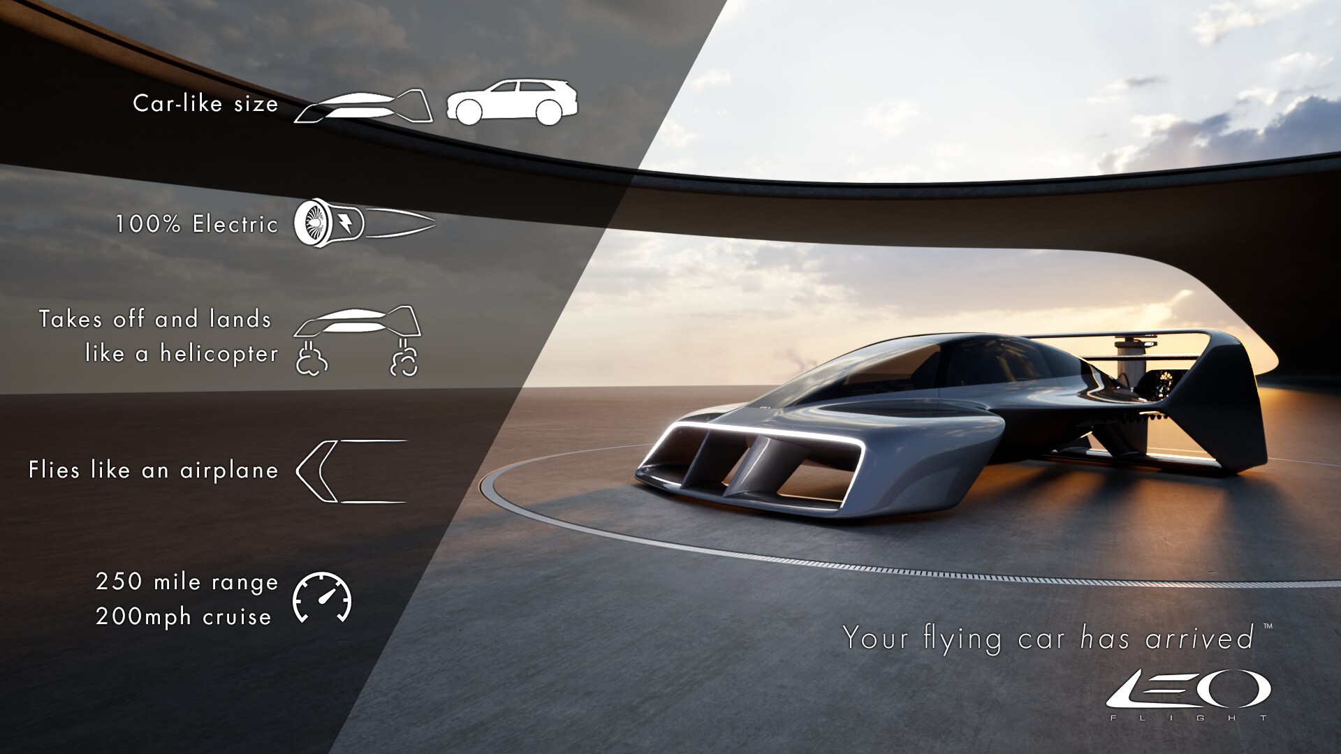 LEO Flight Virtually Unveils Revolutionary Flying Car Amid Monterey Car ...