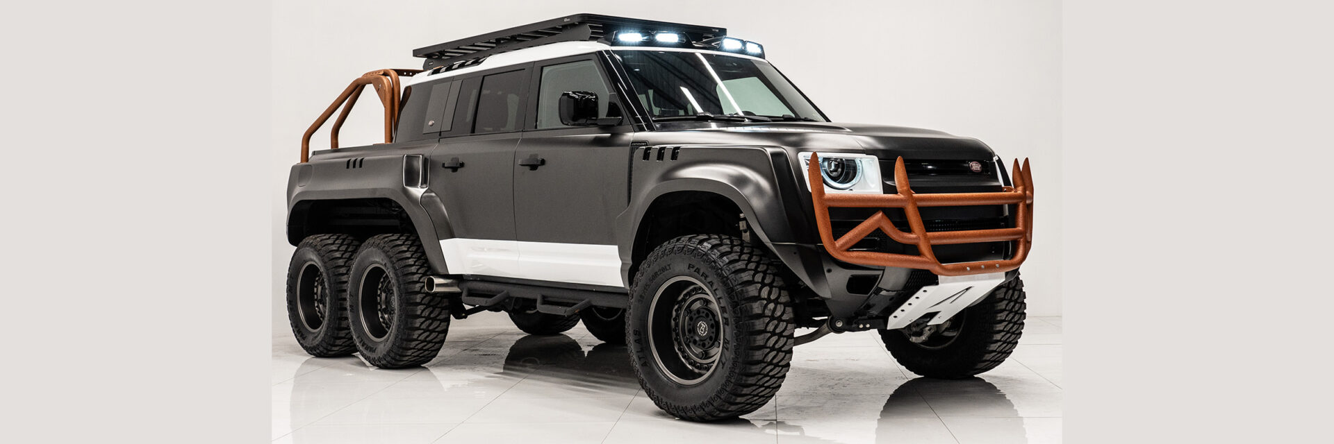 Apocalypse Manufacturing Unveils World’s First 6×6 Land Rover Defender ...