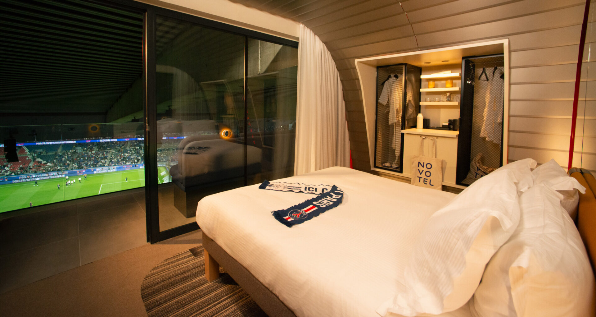 Paris Saint-Germain Unveils World’s First Hotel Room Inside a Football ...