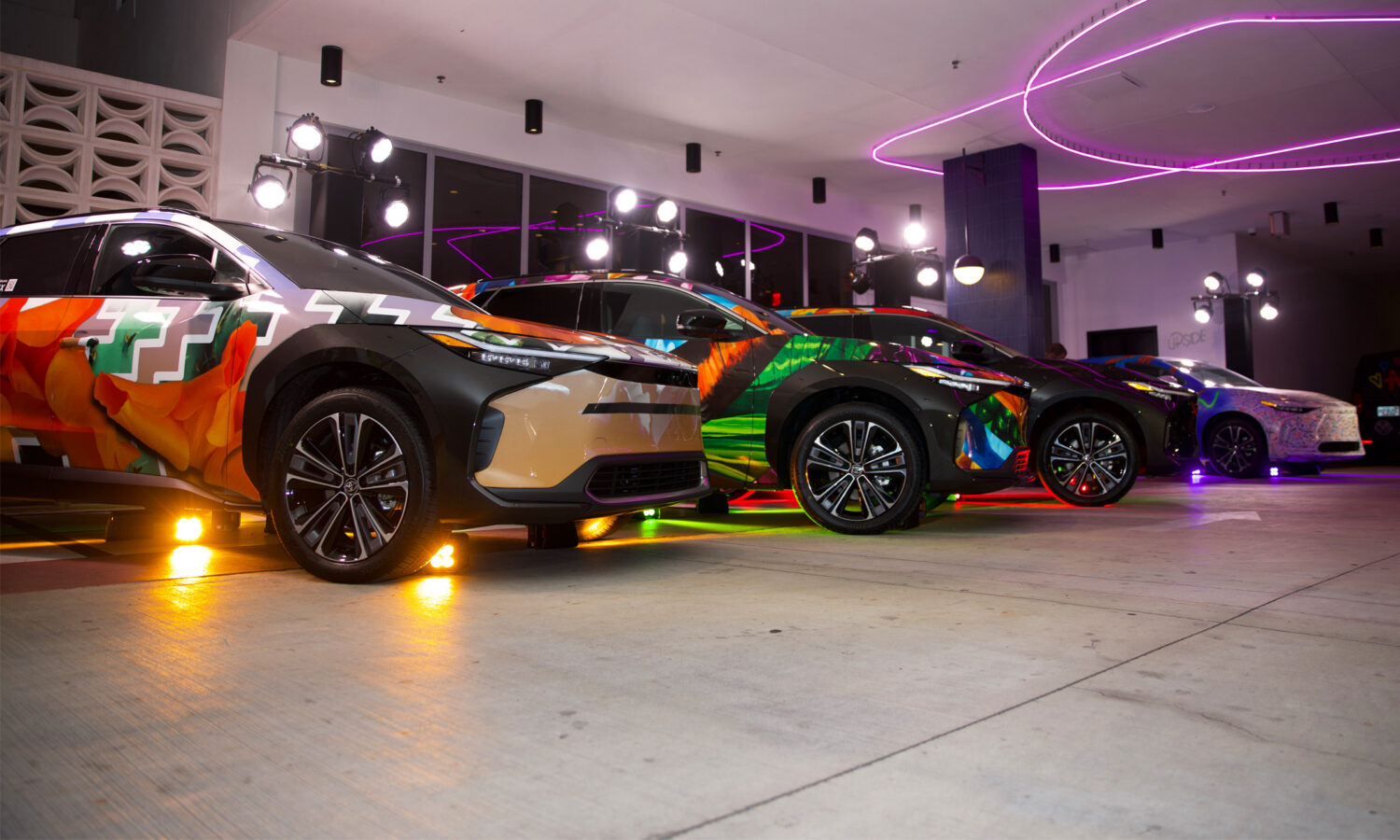 Toyota bZ4X Inspires Creativity: Artists Across the U.S. Draw ...