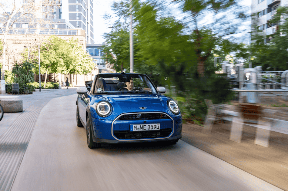 Postcard Story: The MINI Cooper Convertible S Shines in Icy Sunshine ...